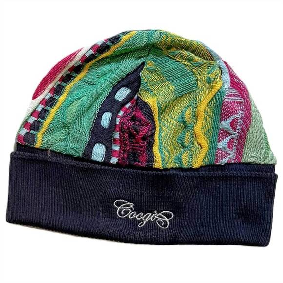 COOGI | Accessories | New Coogi Mens Droplet Skully Beanie Hat In Multi ...